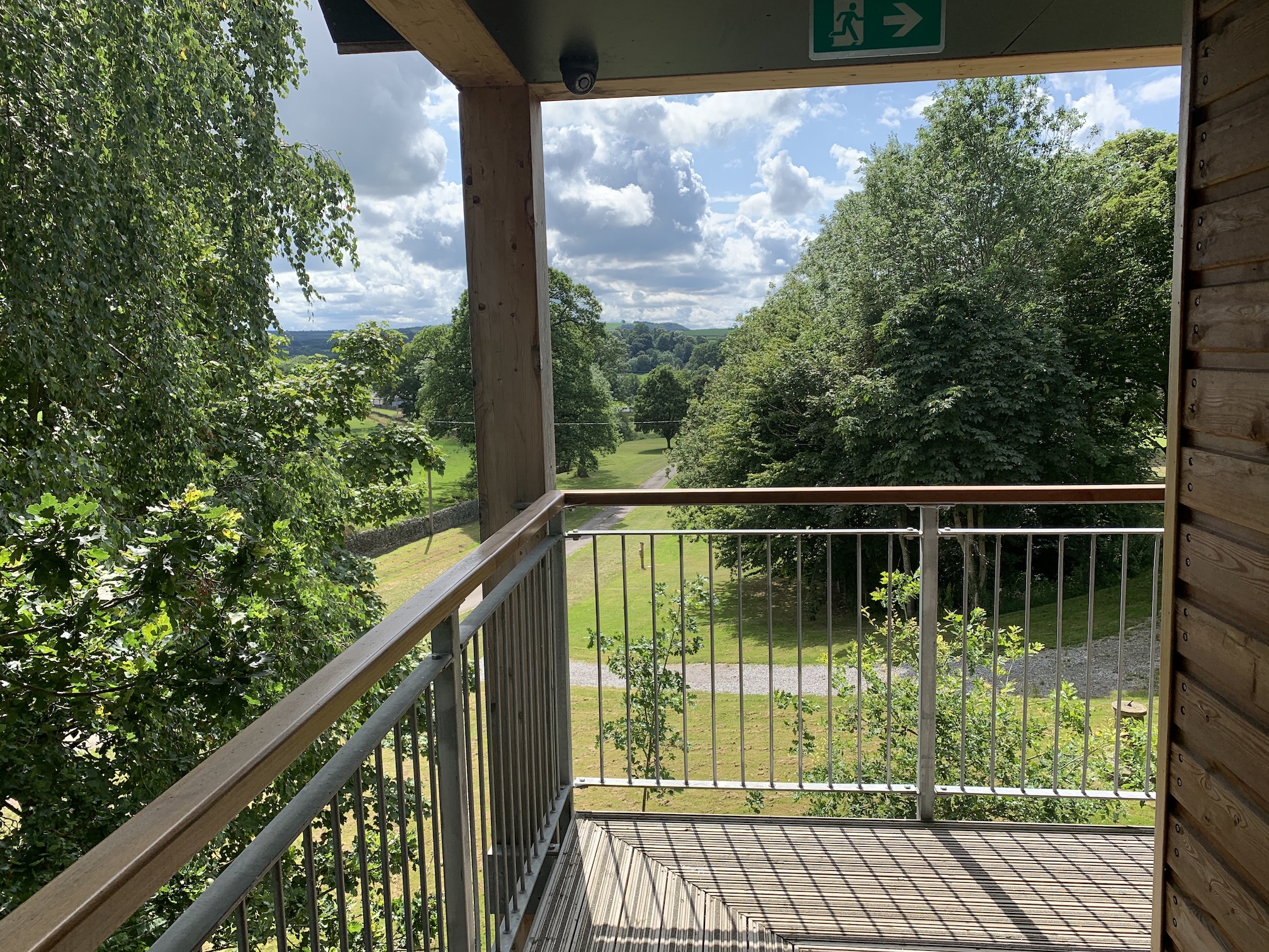 Annie Douglas House balcony view